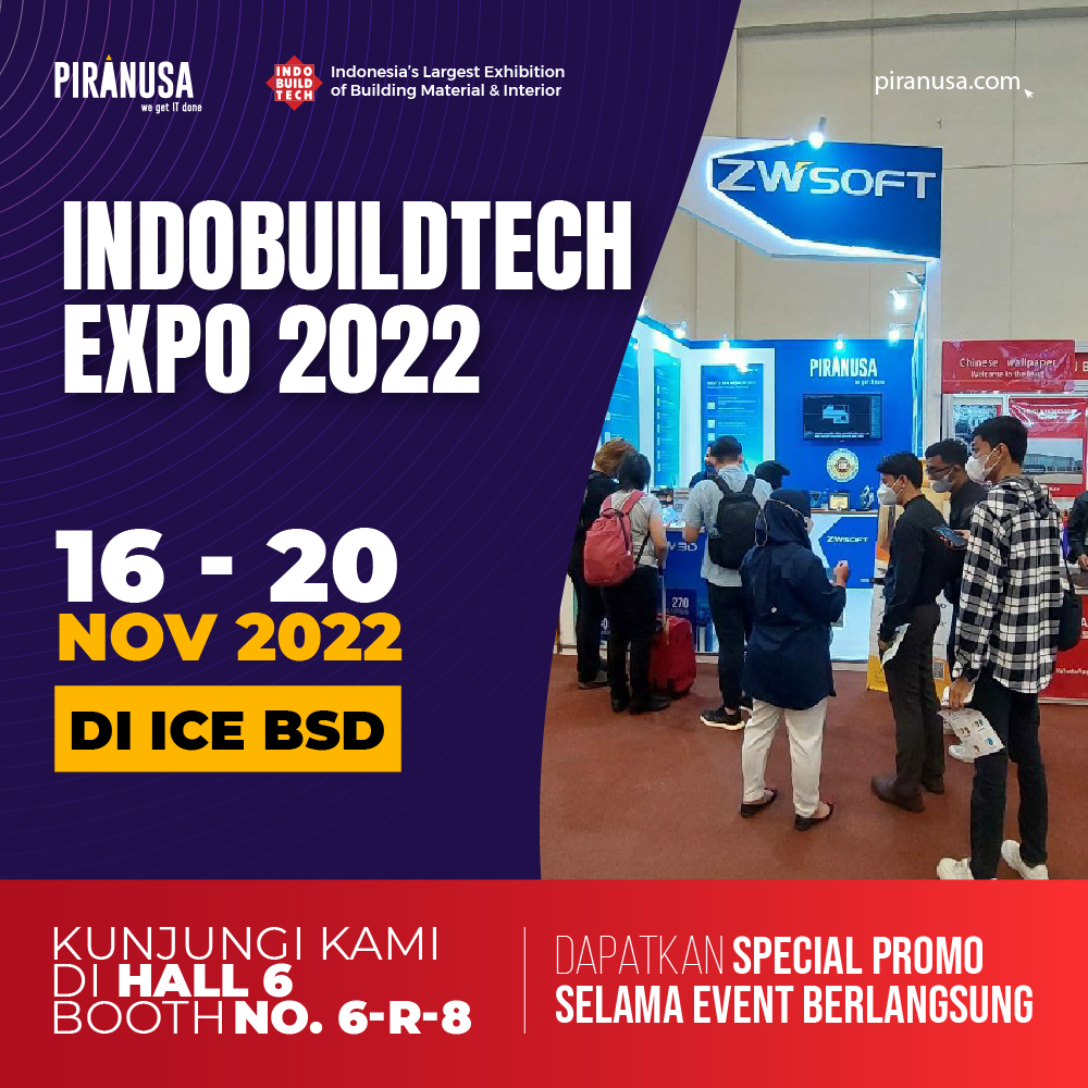 Piranusa di Indobuildtech Expo 2022 - PT. Piranti Nusantara Teknologi